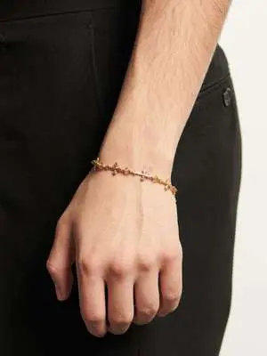 Emanuele Bicocchi Cross Sterling-silver Bracelet