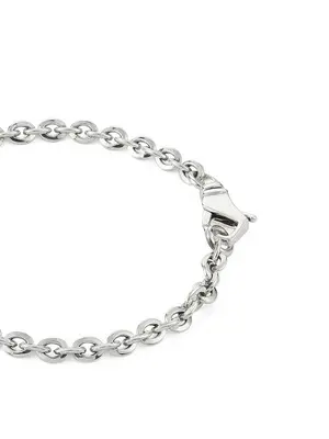 Emanuele Bicocchi Cross Charm Bracelet - Silver