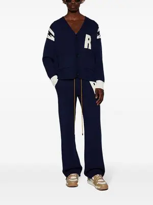 Rhude Letter-patch Drawstring Trousers