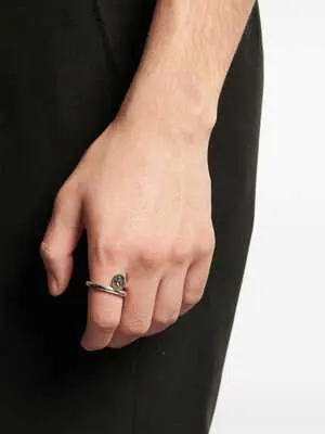 Emanuele Bicocchi Crest Spiral Ring