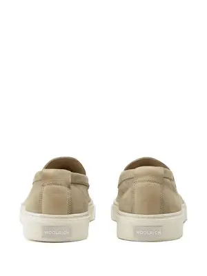 Woolrich Almond-toe Suede Loafers - Neutrals