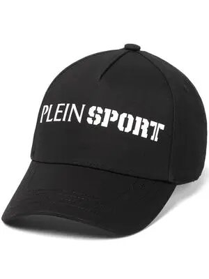 PLEIN SPORT Logo-print Baseball Cap - Black
