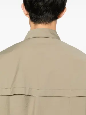 LEMAIRE Voile Shortsleeved Shirt - Green