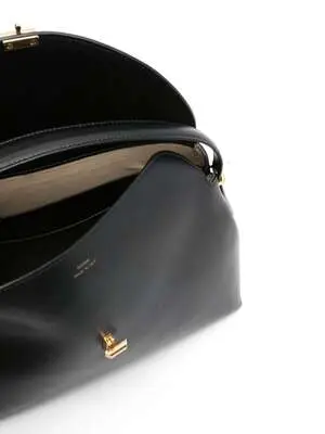 TOTEME T-lock Top-handle Bag - Black