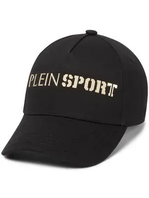 PLEIN SPORT Logo-print Baseball Cap - Black