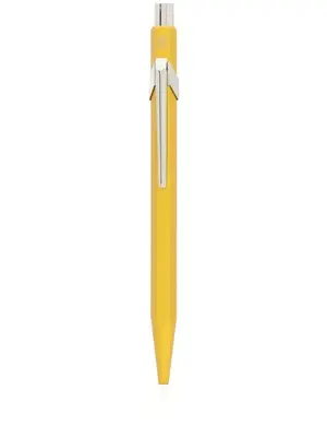 CARAN D'ACHE Logo-engraved Ballpoint Pen - Yellow