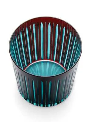 L'Objet Prism Old Fashioned Glasses - Red