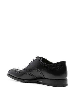 HENDERSON BARACCO Almond-toe Leather Brogues