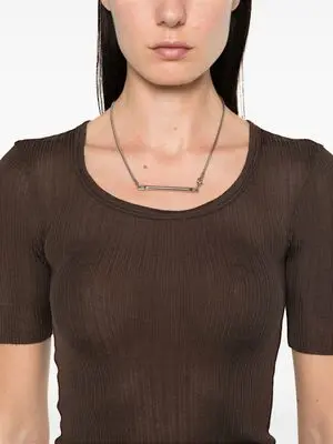LEMAIRE Ribbed Shortsleeved Bodysuit