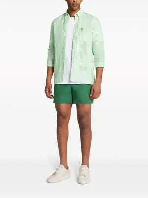 Lacoste Embroidered-logo Swim Shorts