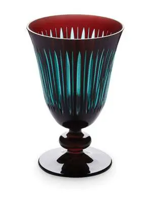 L'Objet Prism Wine Glasses - Red