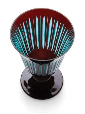 L'Objet Prism Wine Glasses - Red