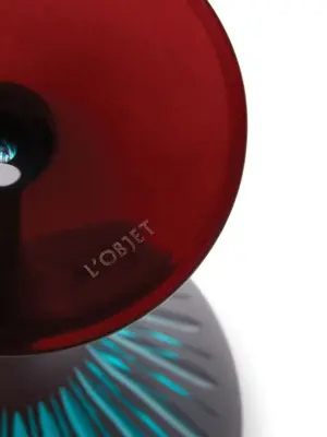L'Objet Prism Martini Glasses - Red
