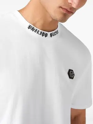 Philipp Plein Logo-appliqué Cotton T-shirt