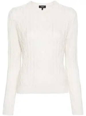 Theory Cable-knit Jumper