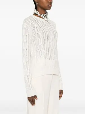 Theory Cable-knit Jumper