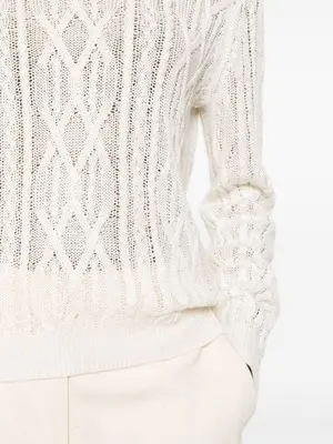 Theory Cable-knit Jumper