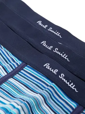 Paul Smith Logo-jacquard Boxers - Blue
