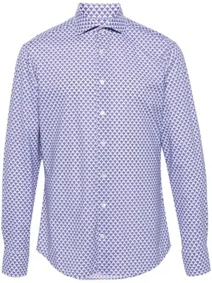 Traiano Milano Cuff Shirts For Men