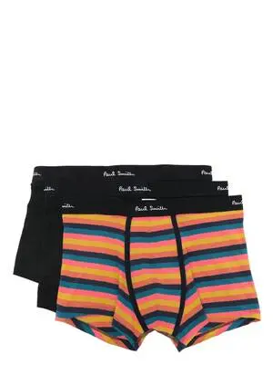 Paul Smith Logo-waistband Boxers - Black