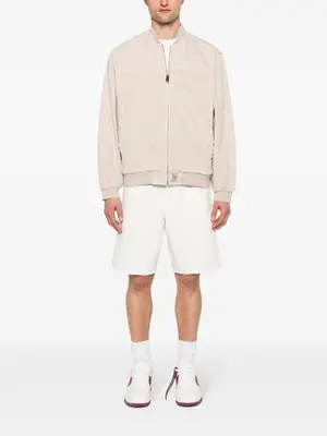 Carhartt Work In Progress Single Knee Bermuda Shorts - White