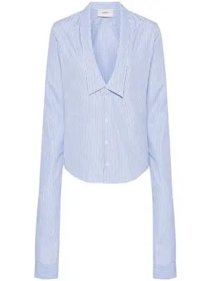 Coperni Striped Cotton Shirt