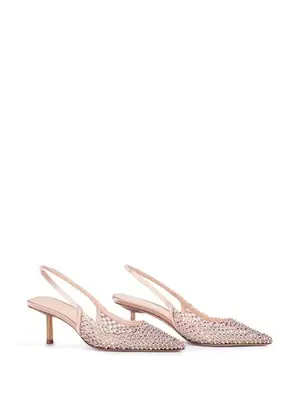 LE SILLA Gilda Crystal-embellished Pumps - Pink