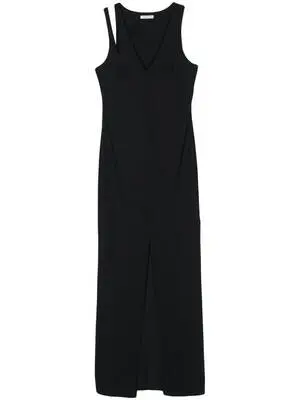Patrizia Pepe Essential Cut-out Maxi Dress