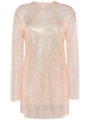 Philosophy Di Lorenzo Serafini Crystal Mini Dress - Orange