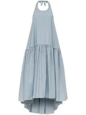 Azeeza Winston Chambray Midi Dress - Blue