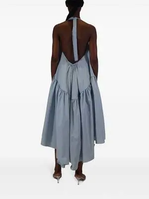 Azeeza Winston Chambray Midi Dress - Blue