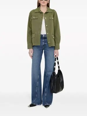 ANINE BING Corey Military Jacket - Green