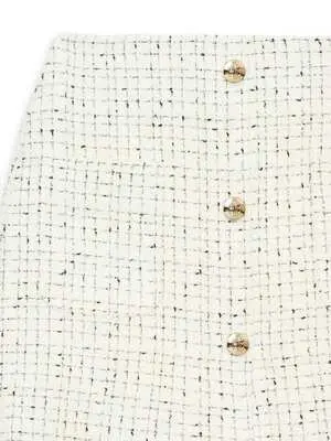 ANINE BING Mateo Tweed Miniskirt