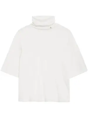 ANINE BING Corbin Modal-cashmere Top