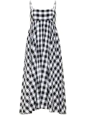 Gingham Checks Cocktail Dresses