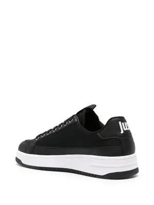 Just Cavalli Logo-embossed Panelled Sneakers
