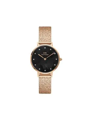 DANIEL WELLINGTON Petite Pressed Studio Lumine 28mm - Black