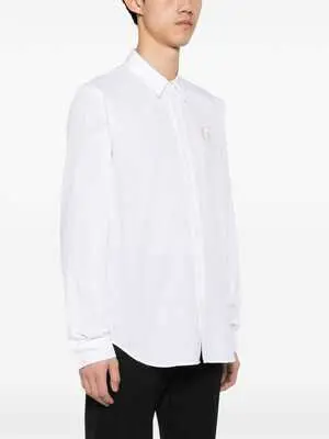 Just Cavalli Logo-embroidered Shirt