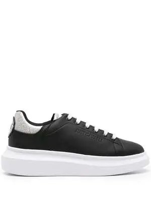 Just Cavalli Glitter Lace-up Sneakers