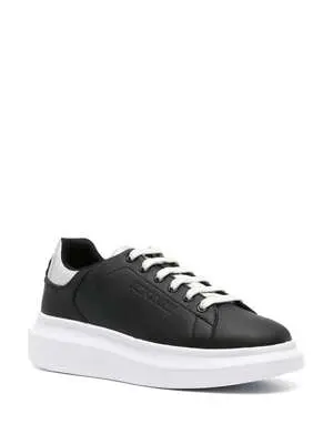 Just Cavalli Glitter Lace-up Sneakers