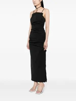 Rachel Gilbert Prescott Multi-strap Fitted Dress
