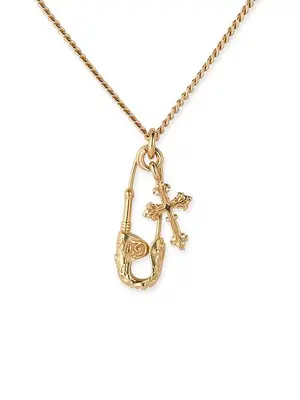 Emanuele Bicocchi Plated Pendant Necklace