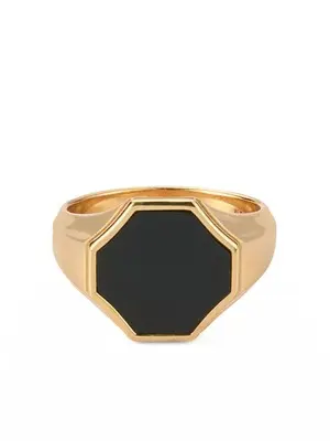 Emanuele Bicocchi Hex Signet Ring - Gold