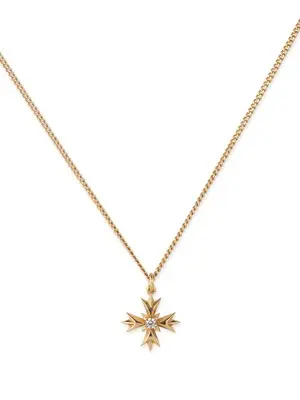 Emanuele Bicocchi Crest Pendant Necklace - Gold