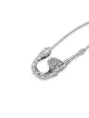 Emanuele Bicocchi Arabesque Pin Earring - Silver