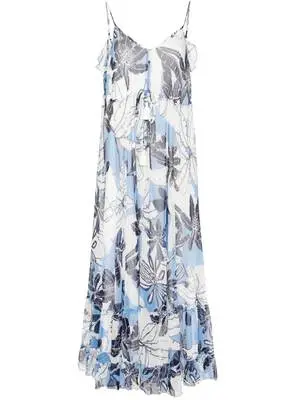 TWINSET Floral-print Maxi Dress