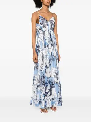 TWINSET Floral-print Maxi Dress