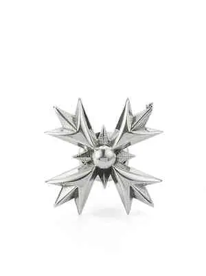 Emanuele Bicocchi Crest Stud Earring - Silver