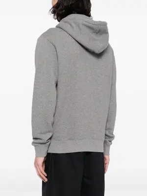 Maison Kitsuné Bold Fox Head-patch Zip-up Hoodie