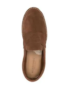 SCAROSSO Diego Suede Espadrilles - Brown